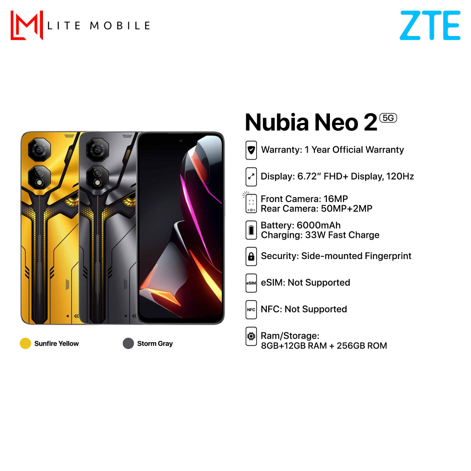 ZTE Nubia Neo 2 5G | Mobile Phone Repair & Mobile Phone Shop Singapore ...